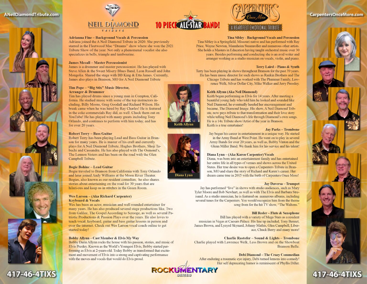 Bio | A Neil Diamond Tribute